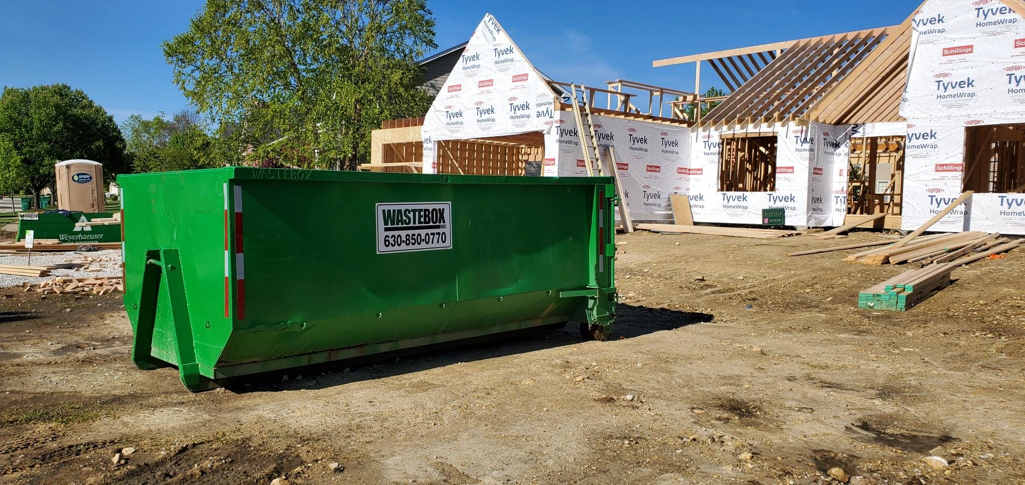 Dumpster Sizes | WasteBox Dumpster Rental Service